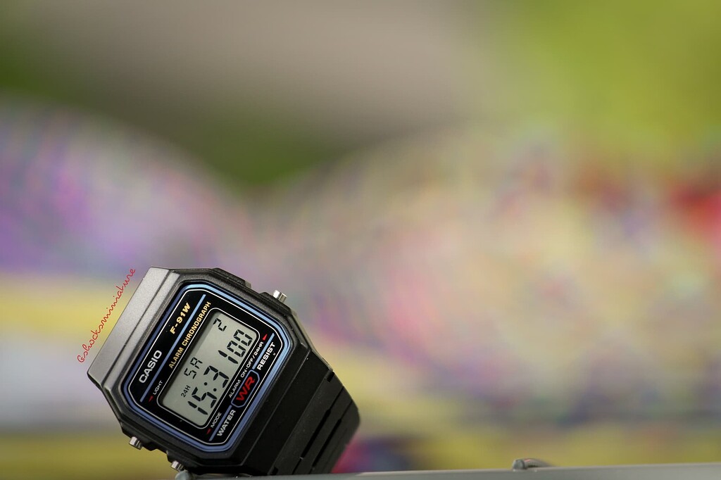 Postear vuestra foto chula del mítico F-91w - Comando G - Comando Casio ...