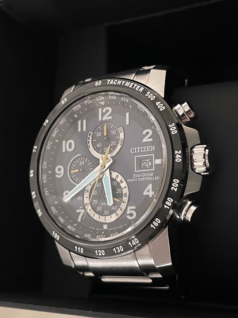VENDIDO Reloj Citizen H800 SPORT Eco Drive Radio Control - Mercado de ...