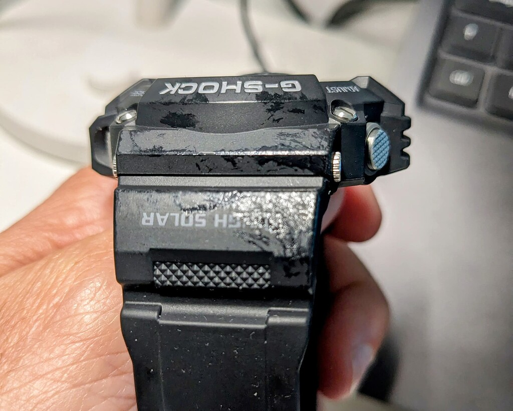 Rangeman GW-9400 Blackout Desert Camo Mod - Comando G - Comando Casio - HdR
