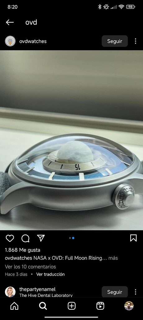 Nasa OVD: Full Moon Rising - Hablemos de Relojes - HdR
