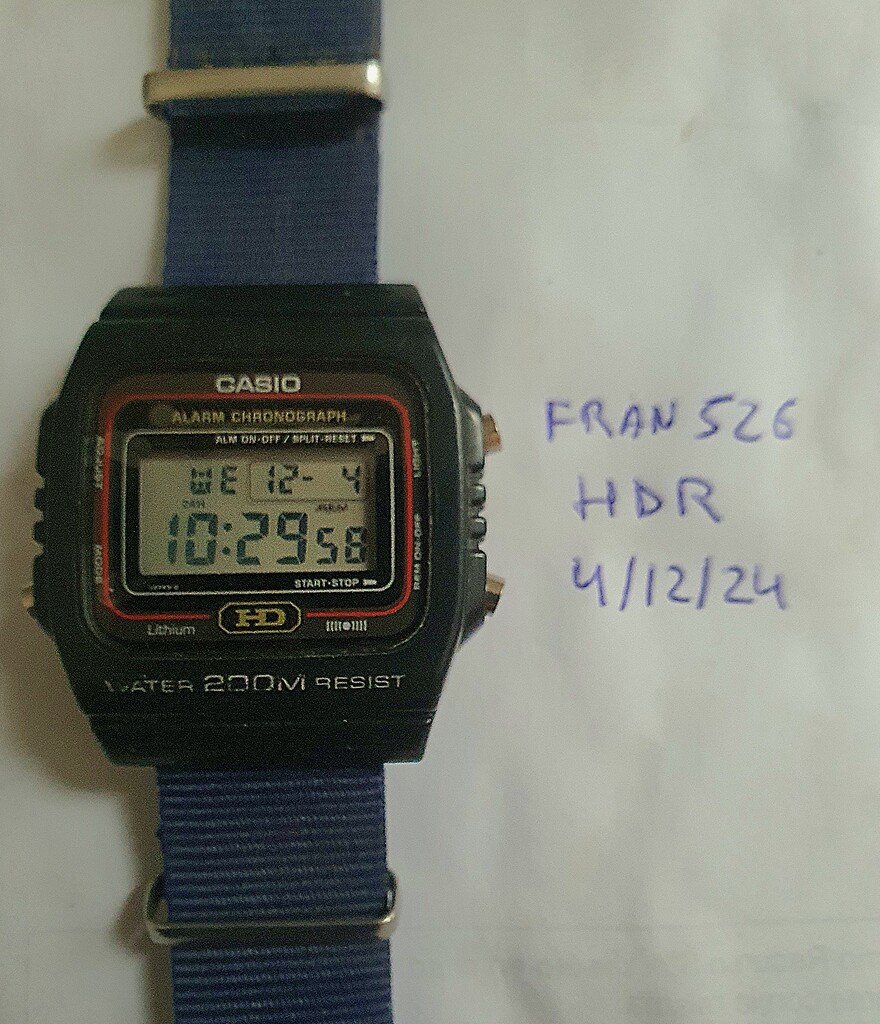 CASIO DW260 - Mercado de relojes - HdR