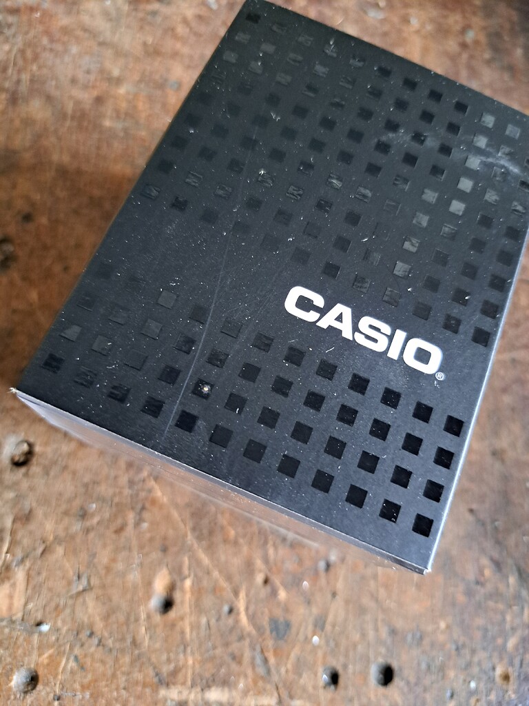 Vendido 6 cajas de Casio de metacrilato por nada y menos - Bazar - HdR