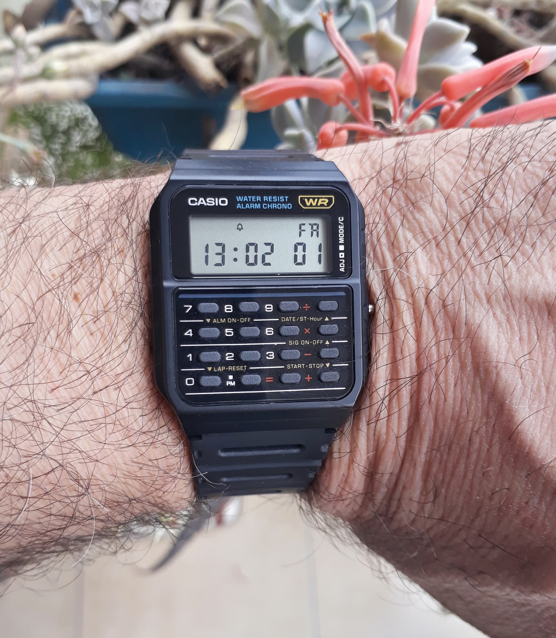 Casio CA-53 un reloj de película - Comando G - Comando Casio - HdR