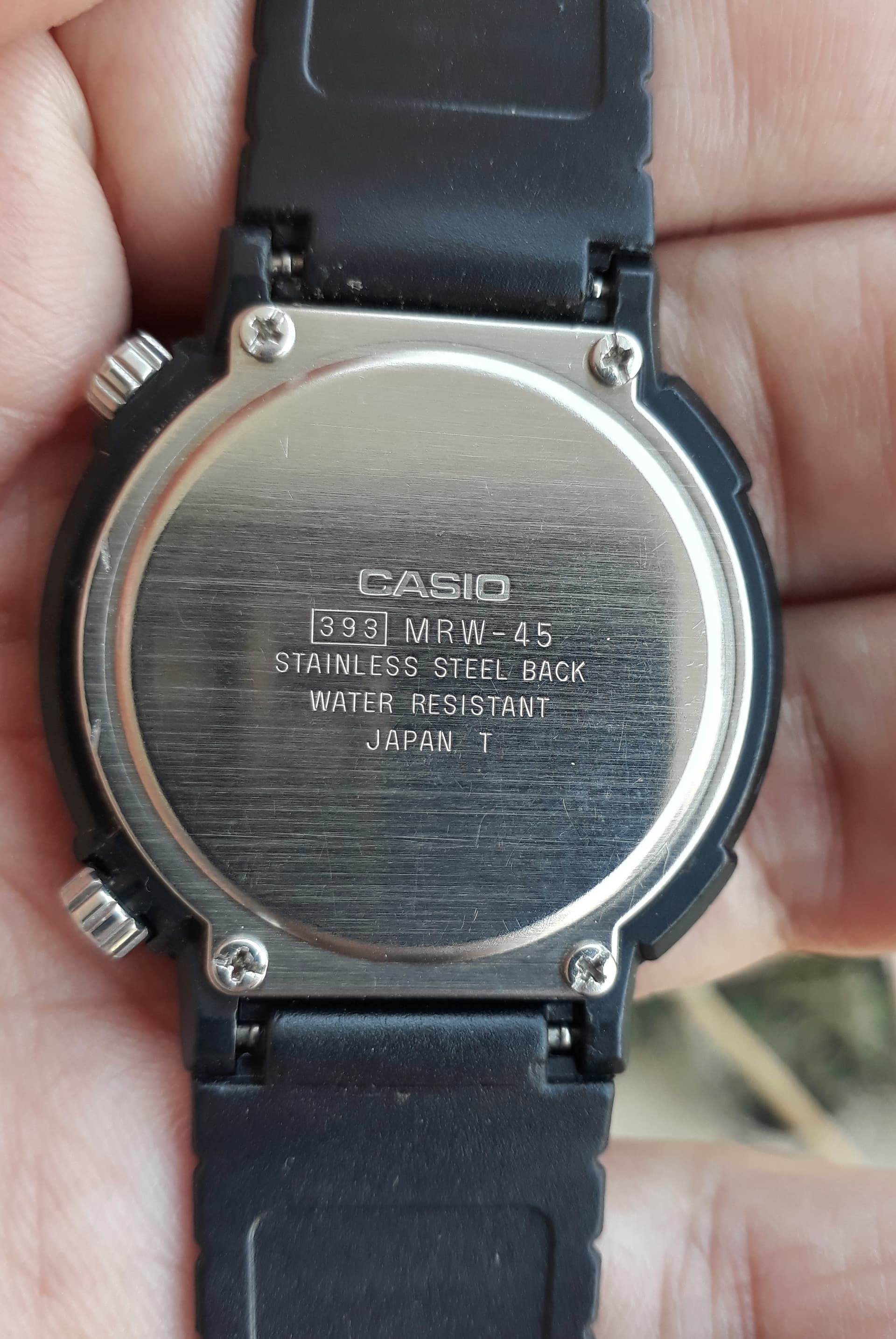 Casio MRW-45 DEL LOS '90S - Comando G - Comando Casio - HdR