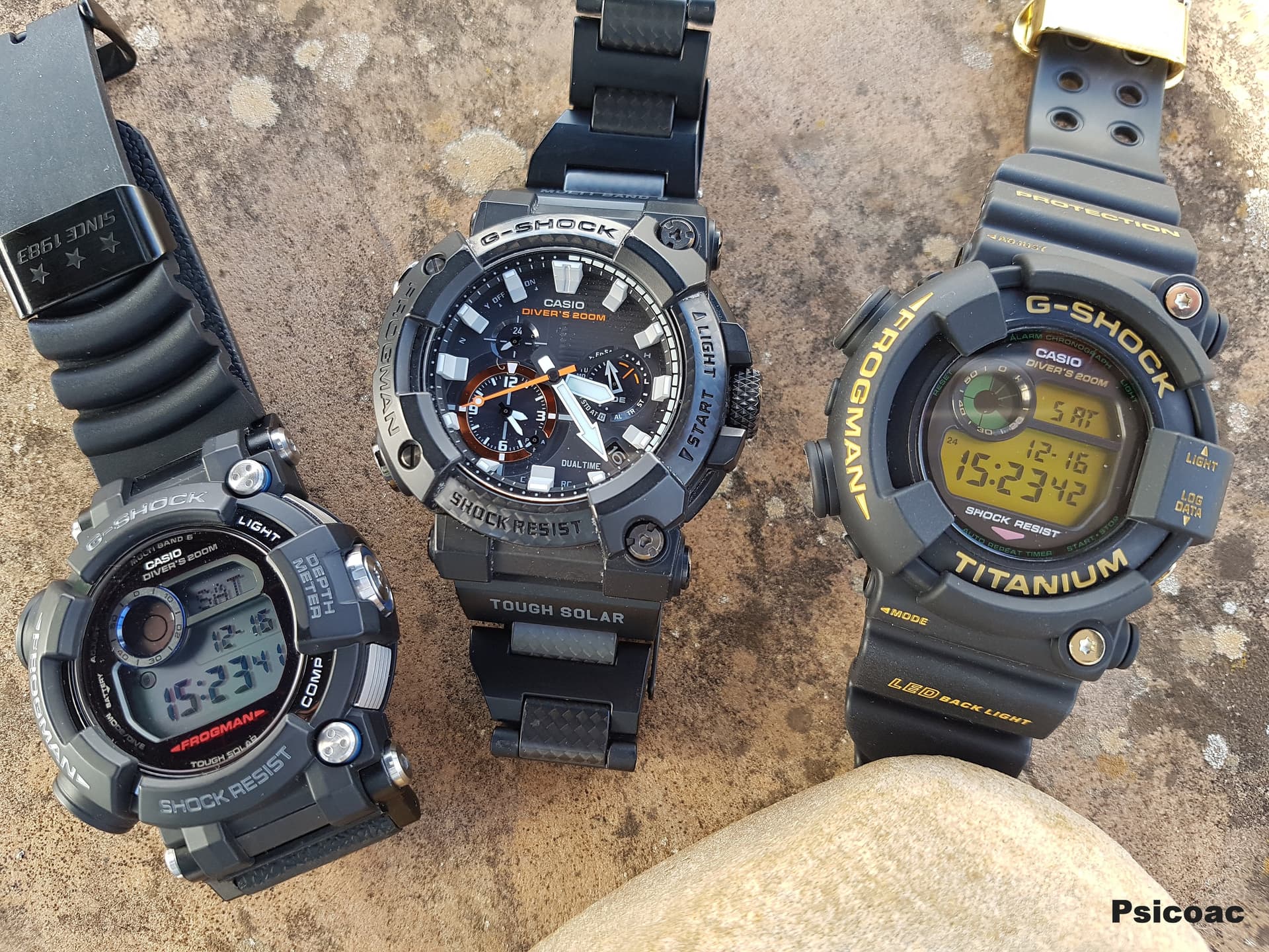 Casio Frogman for ever ... Enséñanos tu ranita - Comando G - Comando ...