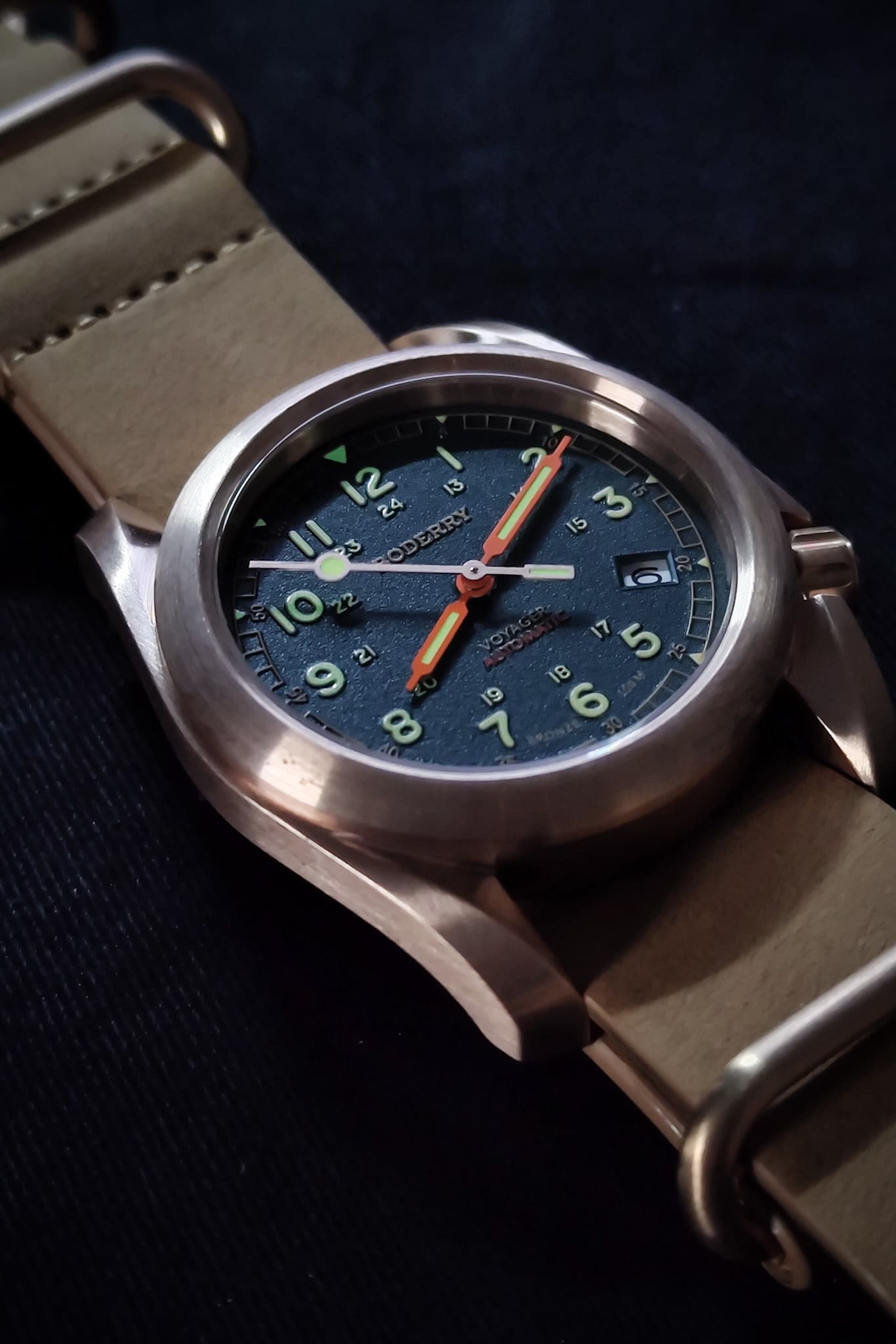 Boderry Voyager Bronze. Presentación - Relojería HdR - HdR