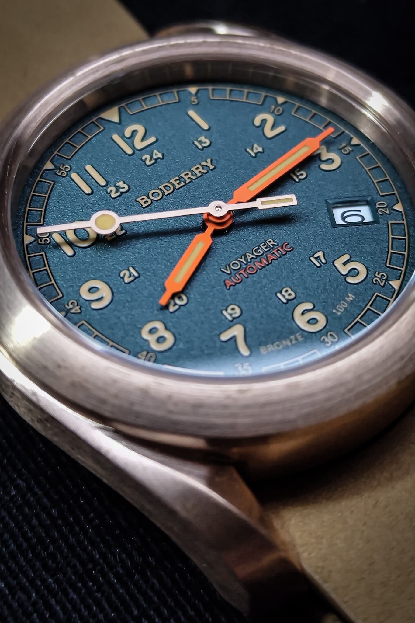 Boderry Voyager Bronze. Presentación - Relojería HdR - HdR
